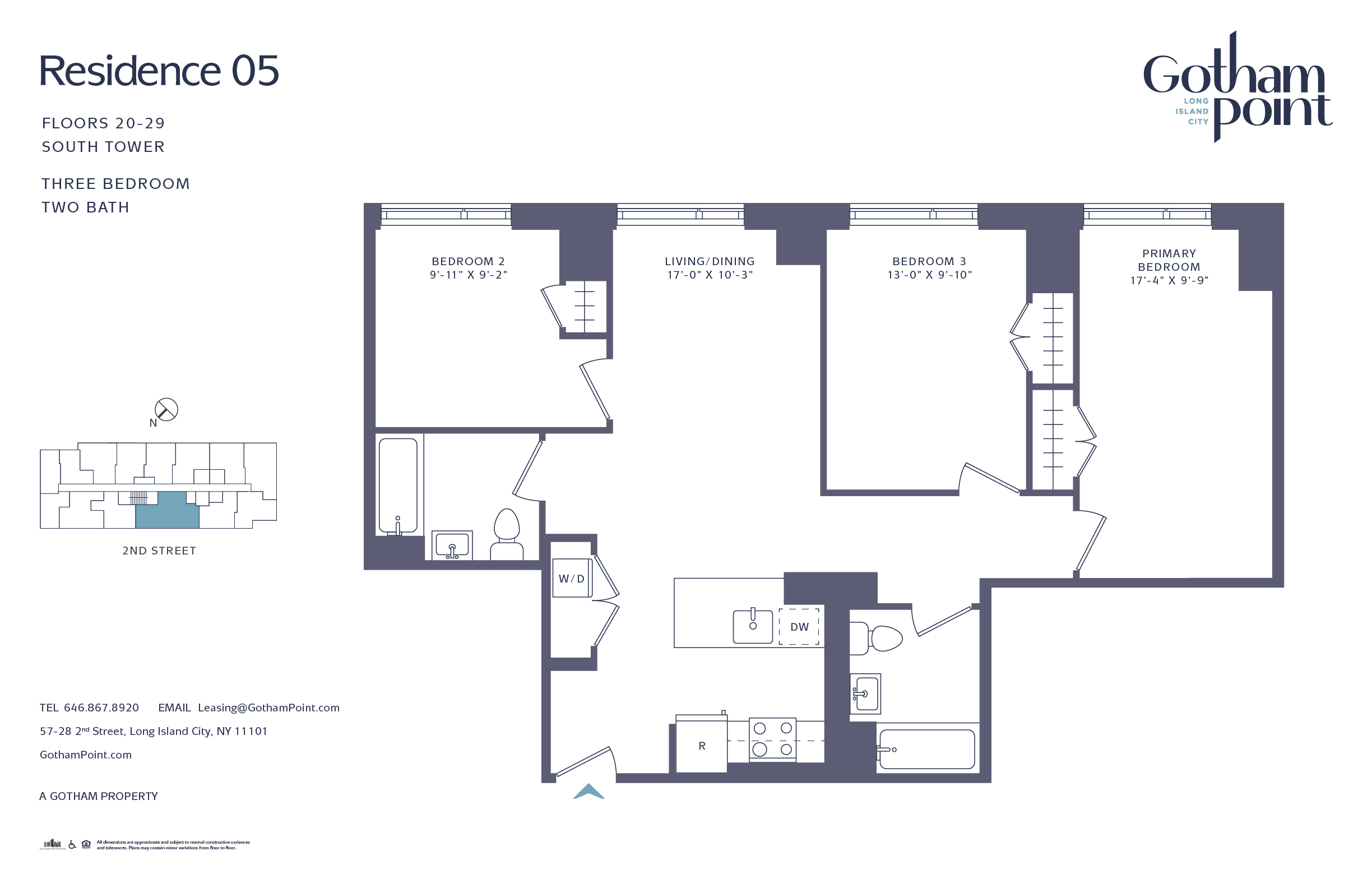 Long Island City Apartment Availability | Gotham Point
