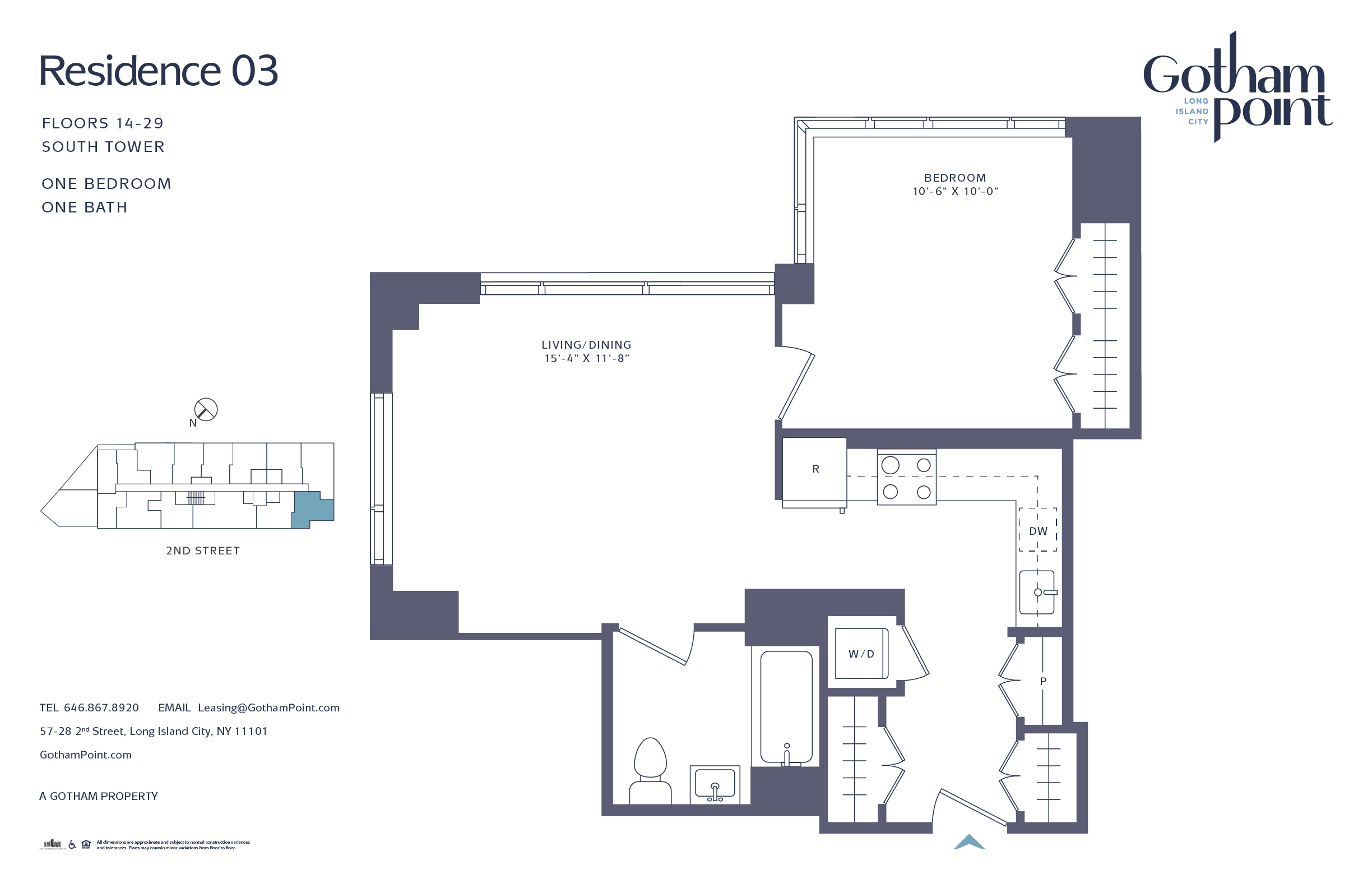Long Island City Apartment Availability | Gotham Point