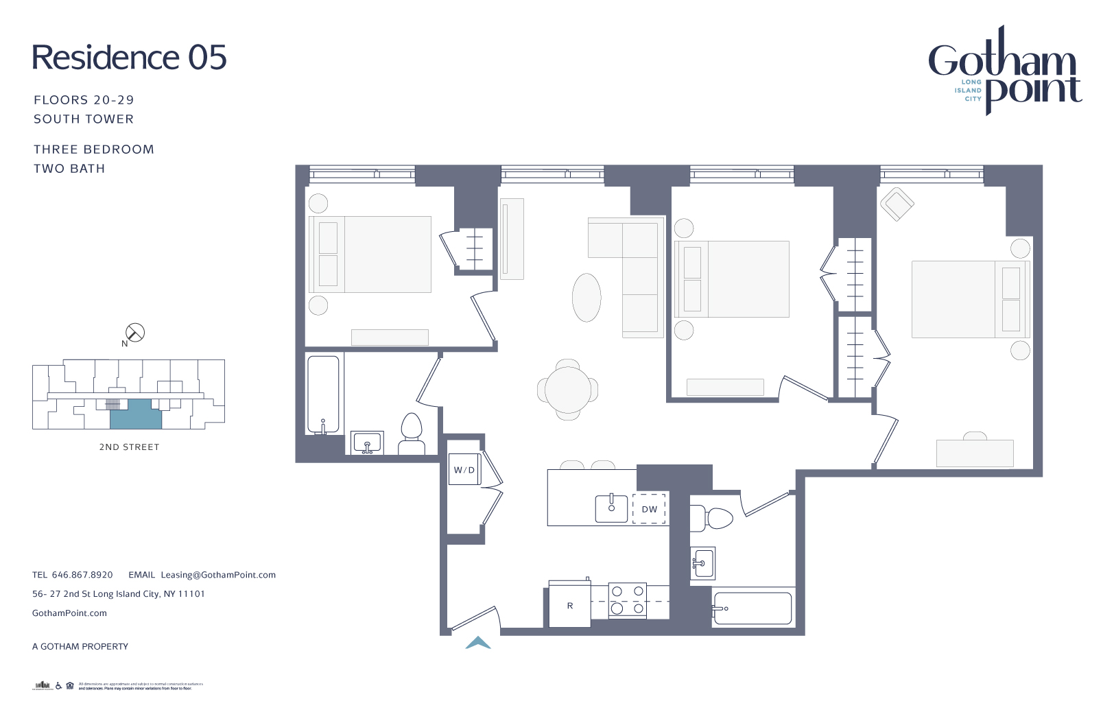 Long Island City Apartment Availability | Gotham Point