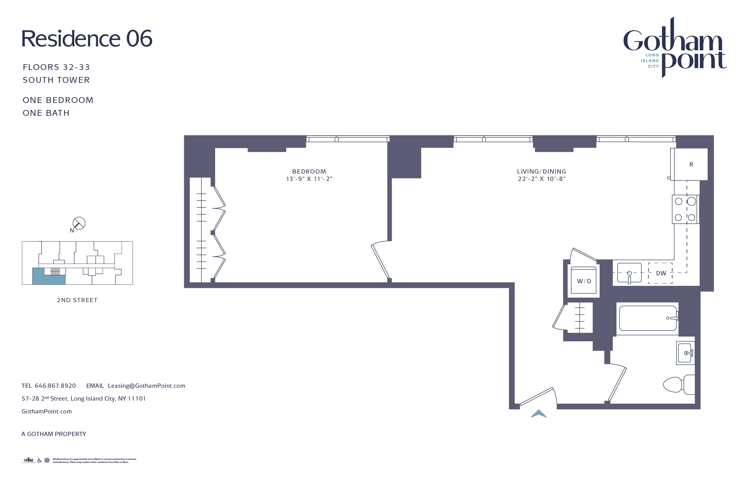 Long Island City Apartment Availability | Gotham Point