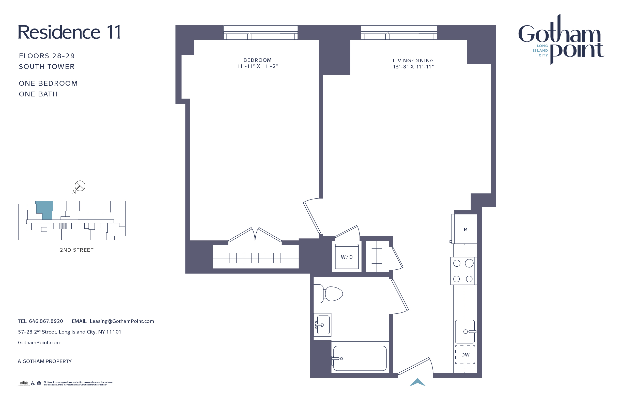 Long Island City Apartment Availability | Gotham Point
