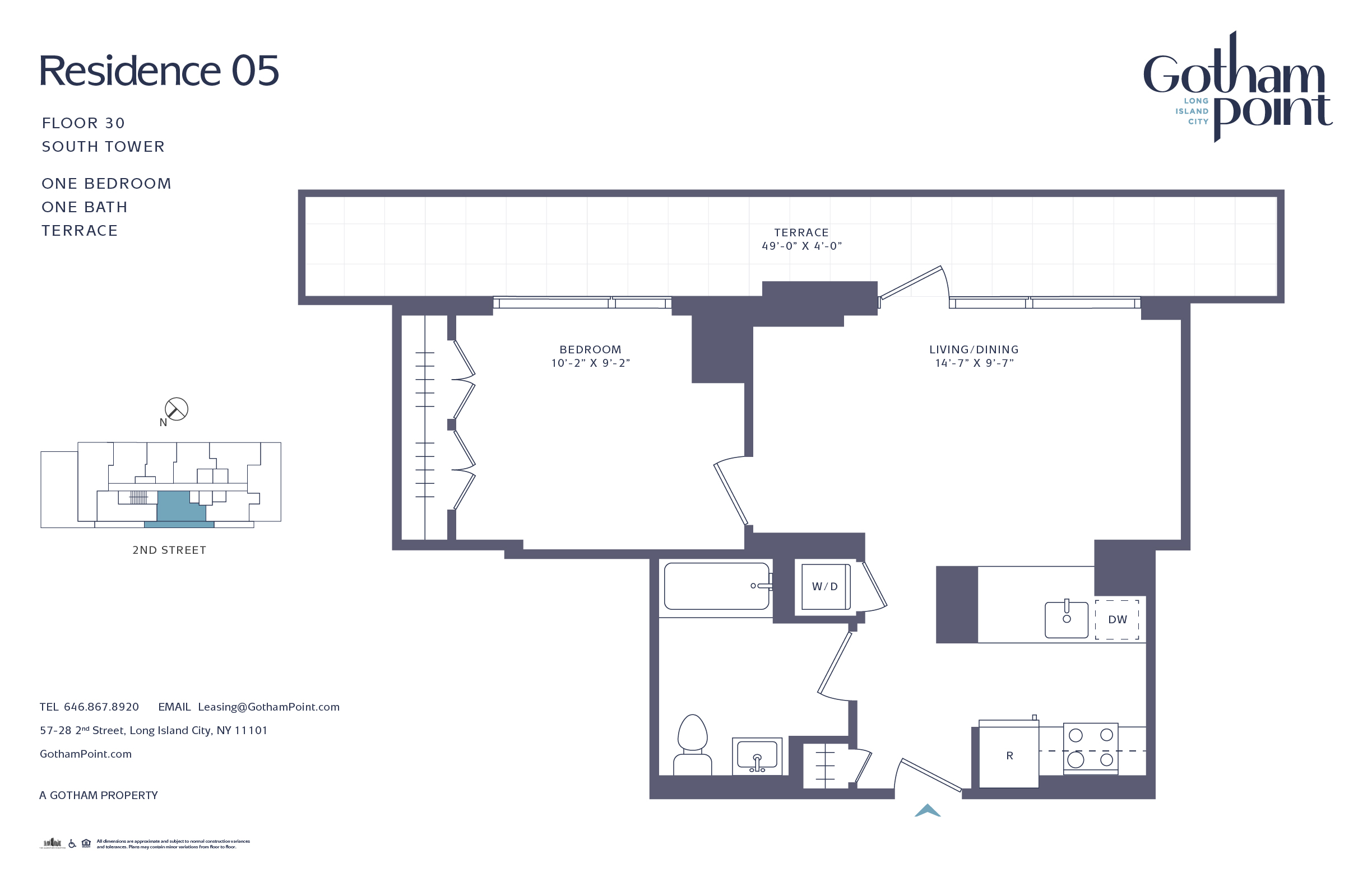 Long Island City Apartment Availability | Gotham Point