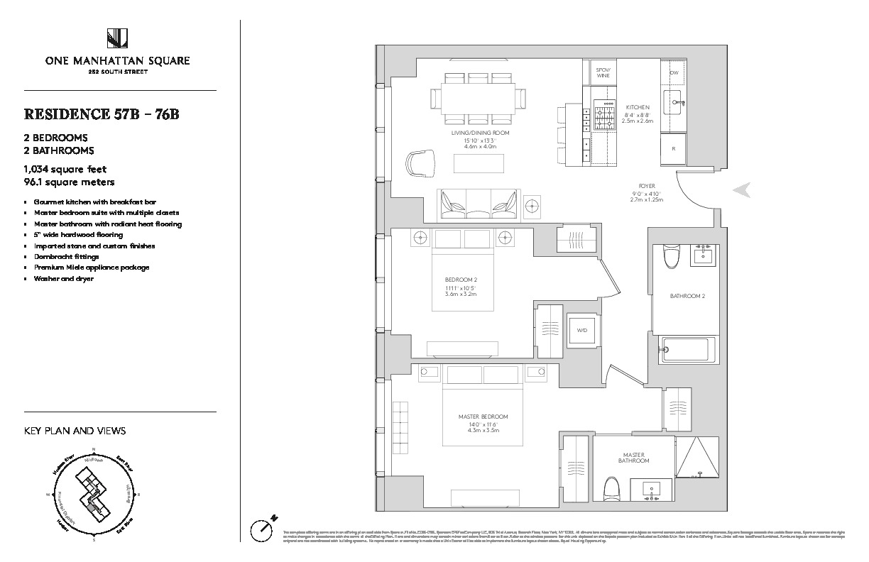 Availability - ONE MANHATTAN SQUARE