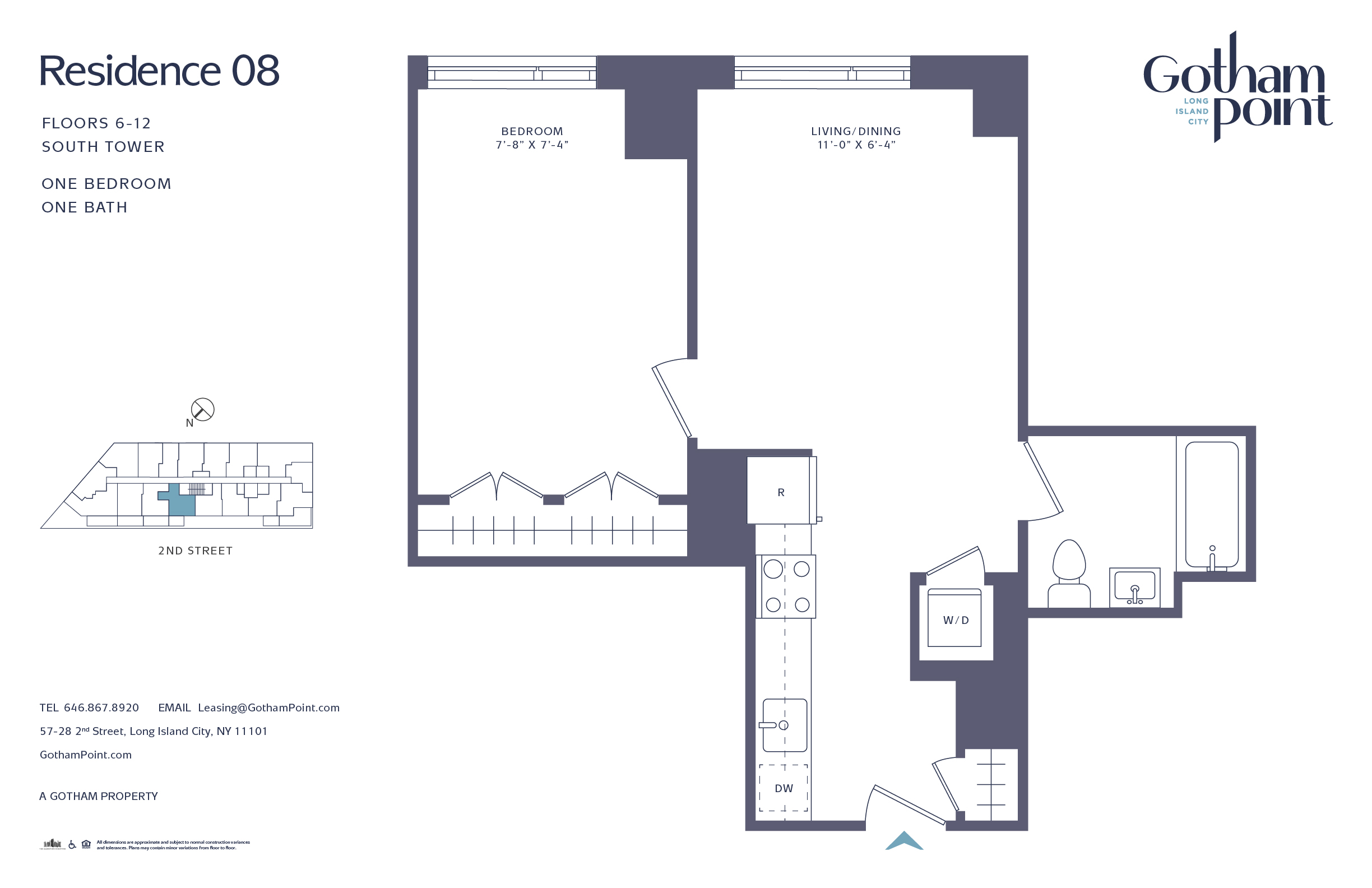 Long Island City Apartment Availability | Gotham Point