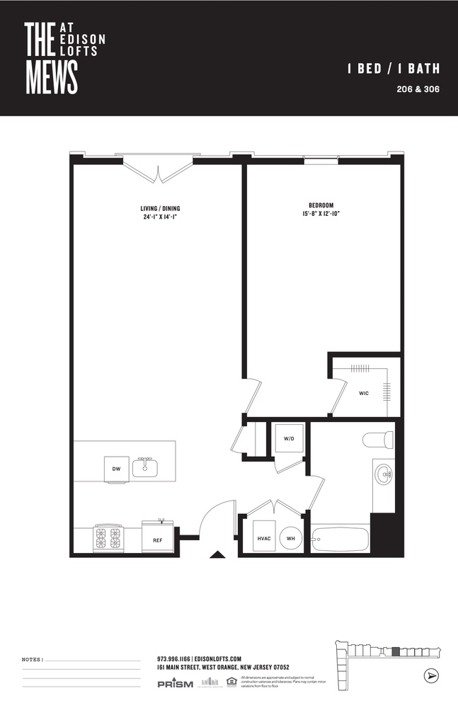 Edison Lofts Rentals NJ | Brand New Studio, 1, 2 & 3 bedrooms